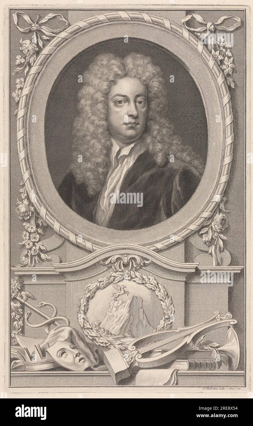 Joseph Addison by Jacobus Houbraken Stock Photo - Alamy