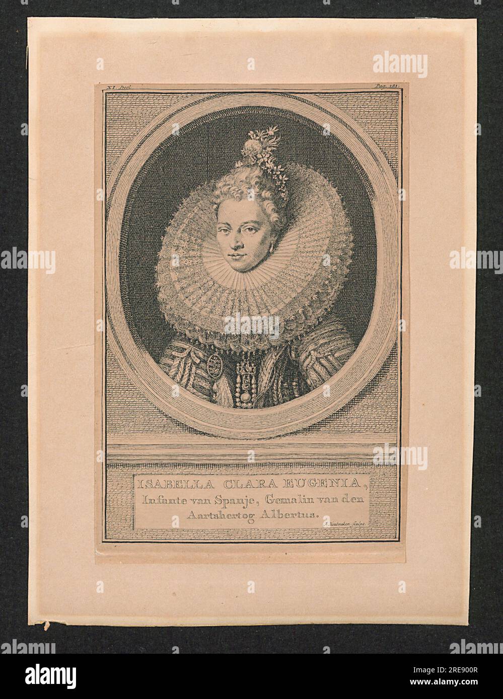 Isabella Clara Eugenia, Infante van Spanje, Gemalin van den Aartshertog ...