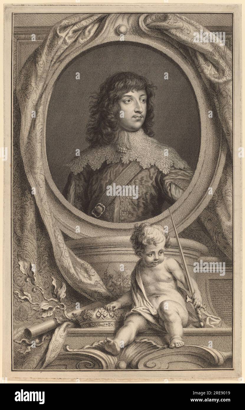 "Jacobus Houbraken after Sir Anthony van Dyck, William Russell, 1st ...