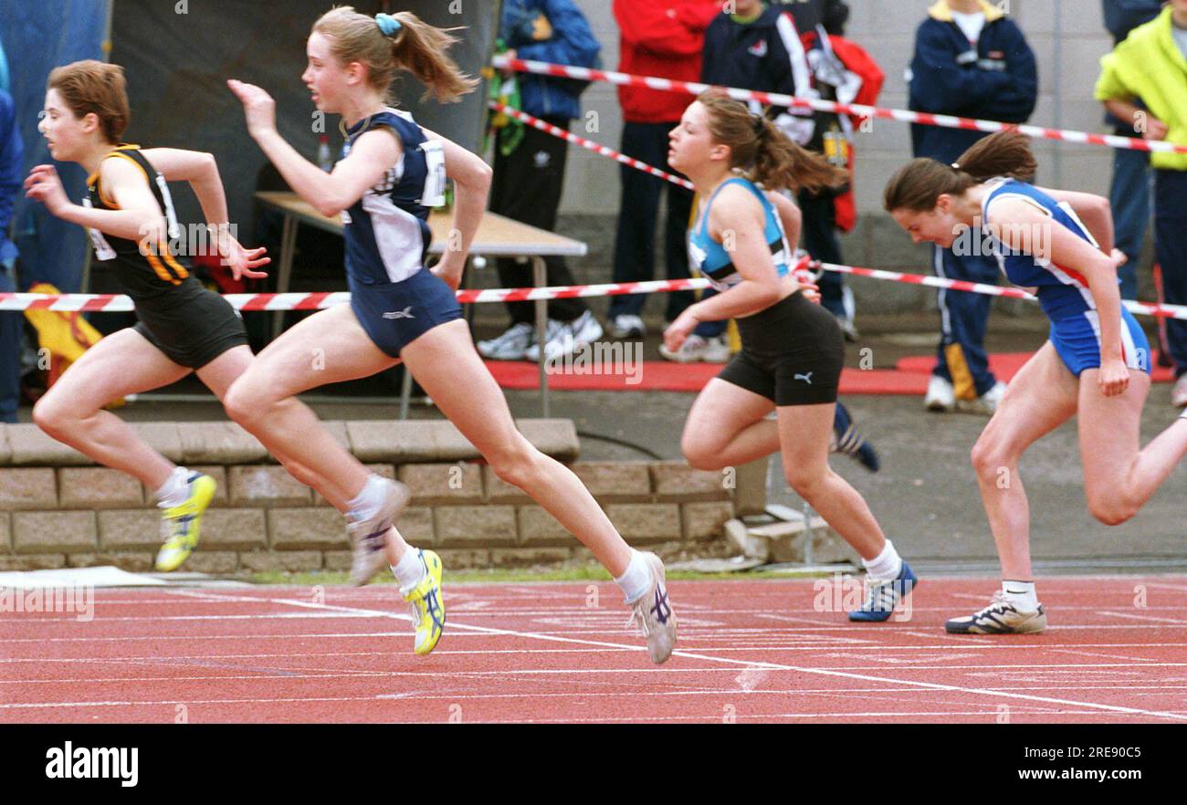 Scottish Schools Athletic Association Boy's and Girl's track and field ...