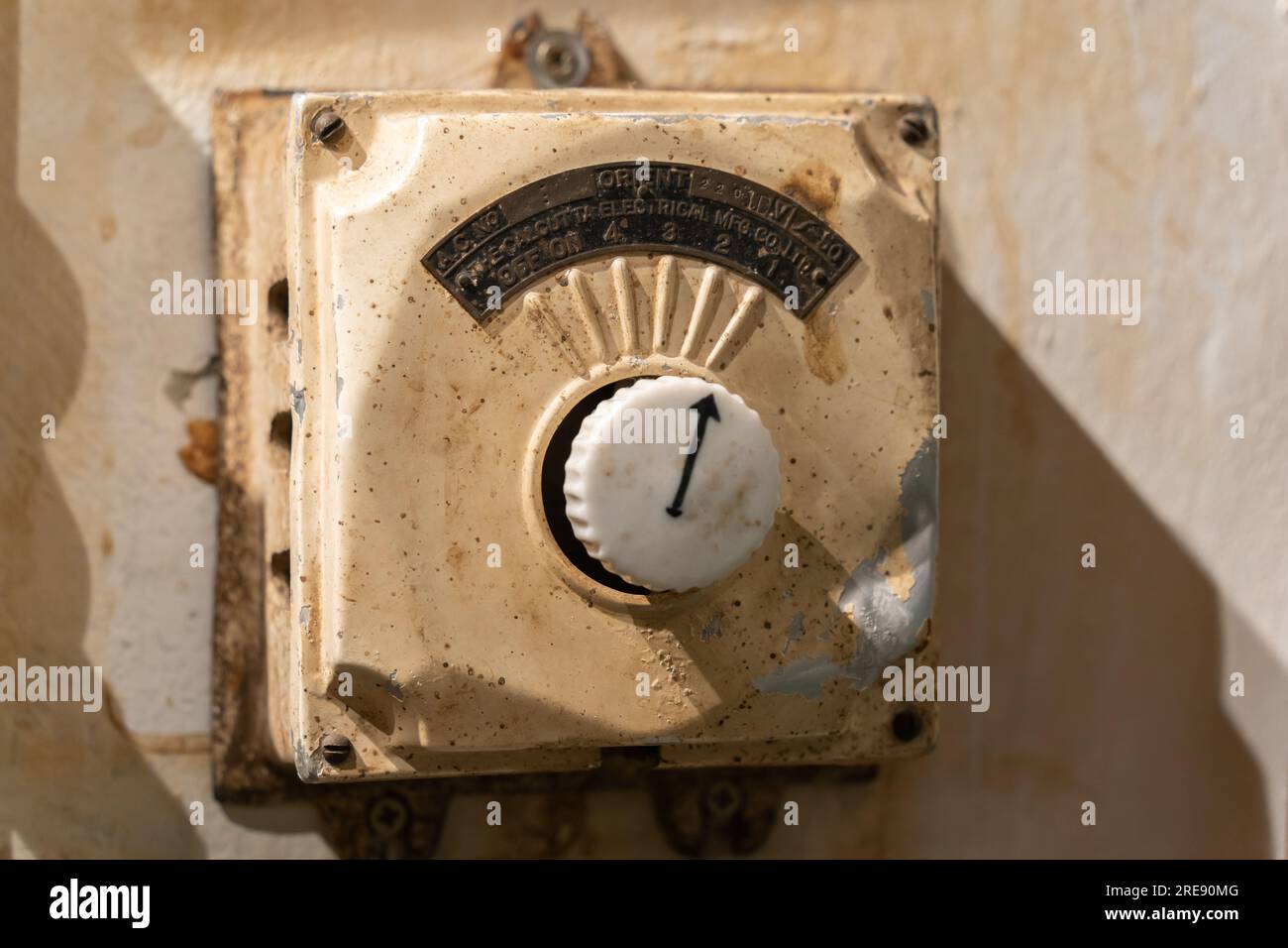 Kuala Lumpur, Malaysia - June 4,2023 : Close-up view of the vintage ...