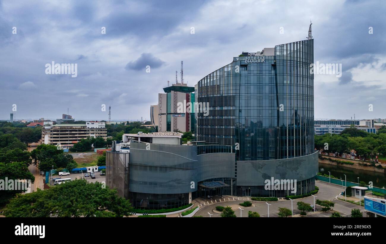 Modern Architecture in Ghana Stock Photo - Alamy