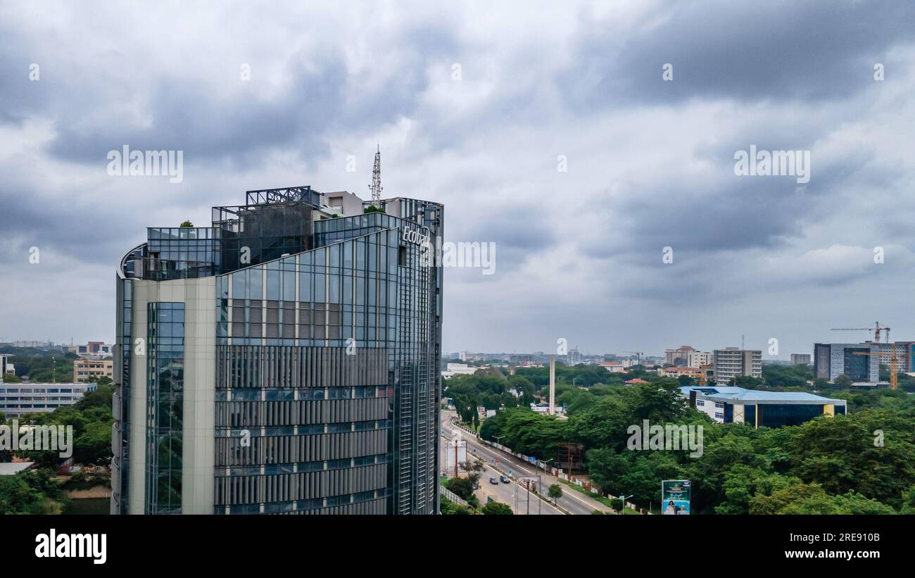 Ecobank tower hi-res stock photography and images - Alamy