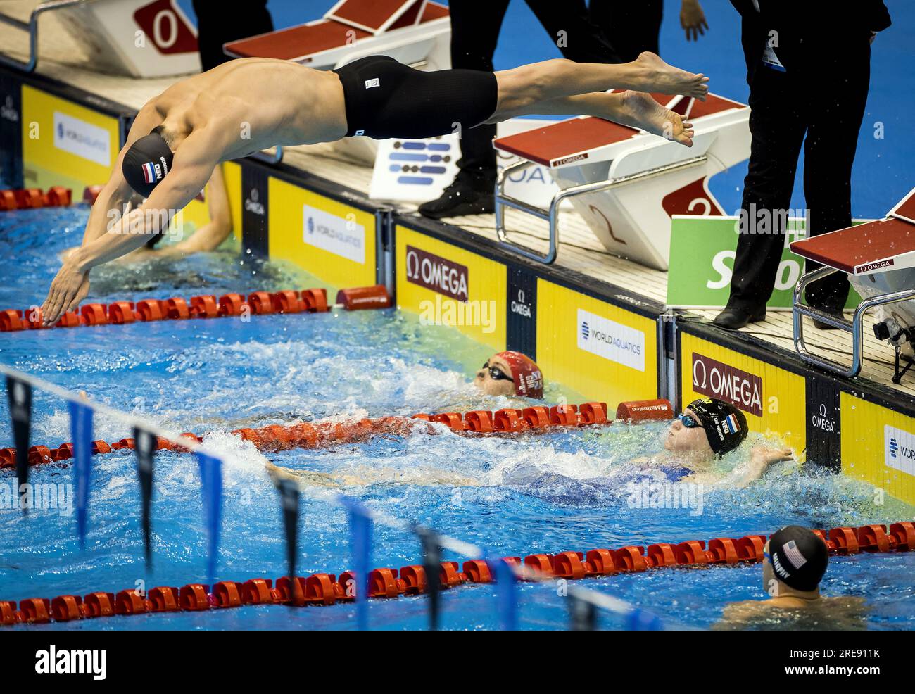 FUKUOKA - Arno Kamminga and Maaike de Waard (below) in action in the ...