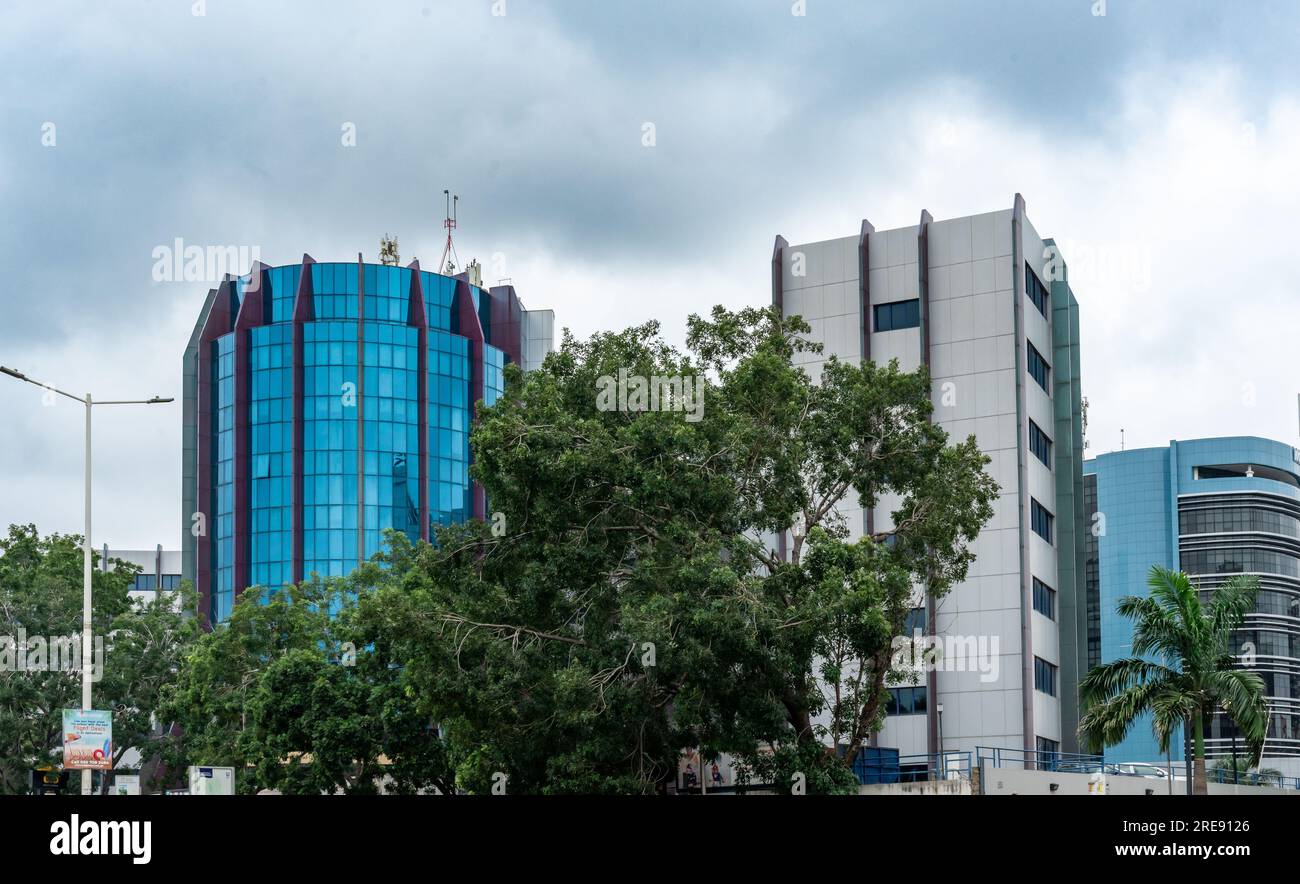 SSNIT Tower in Accra Stock Photo - Alamy