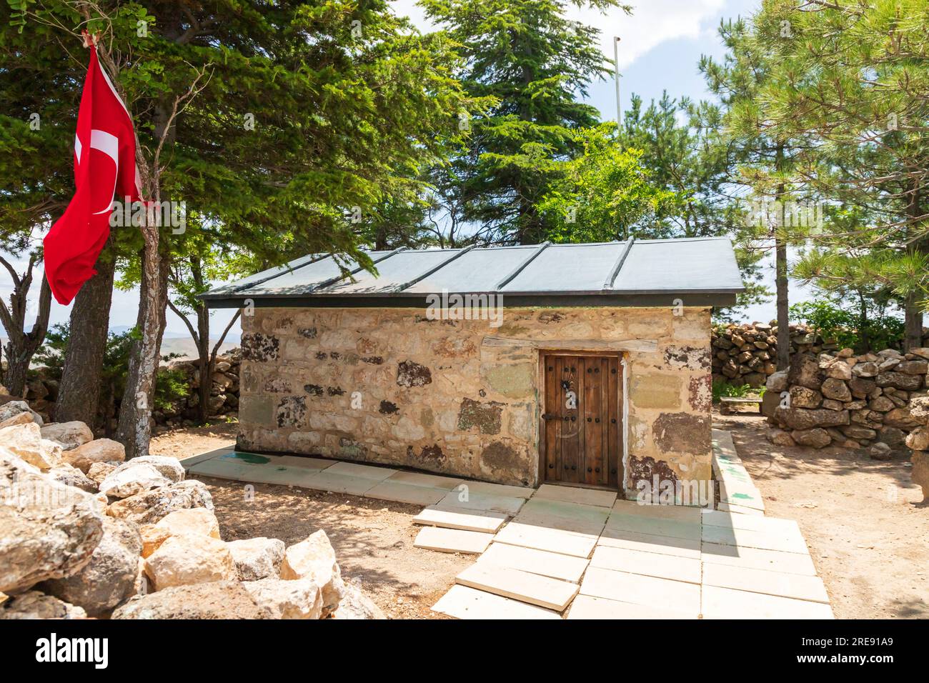 Ankuzu Baba and Tomb, Harput, Elazig, Turkey Stock Photo - Alamy