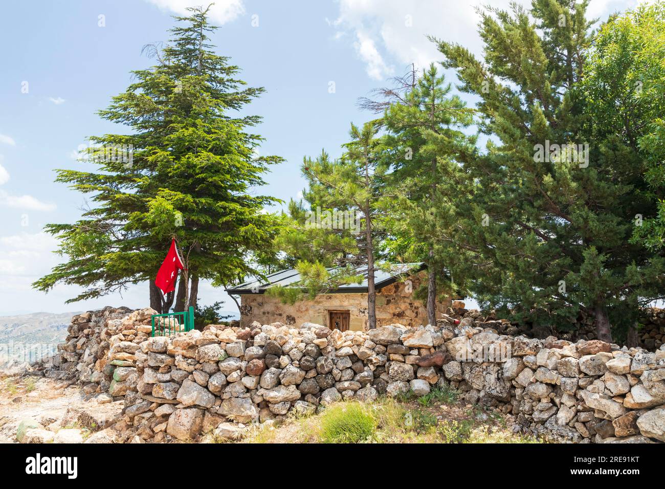 Ankuzu Baba and Tomb, Harput, Elazig, Turkey Stock Photo - Alamy