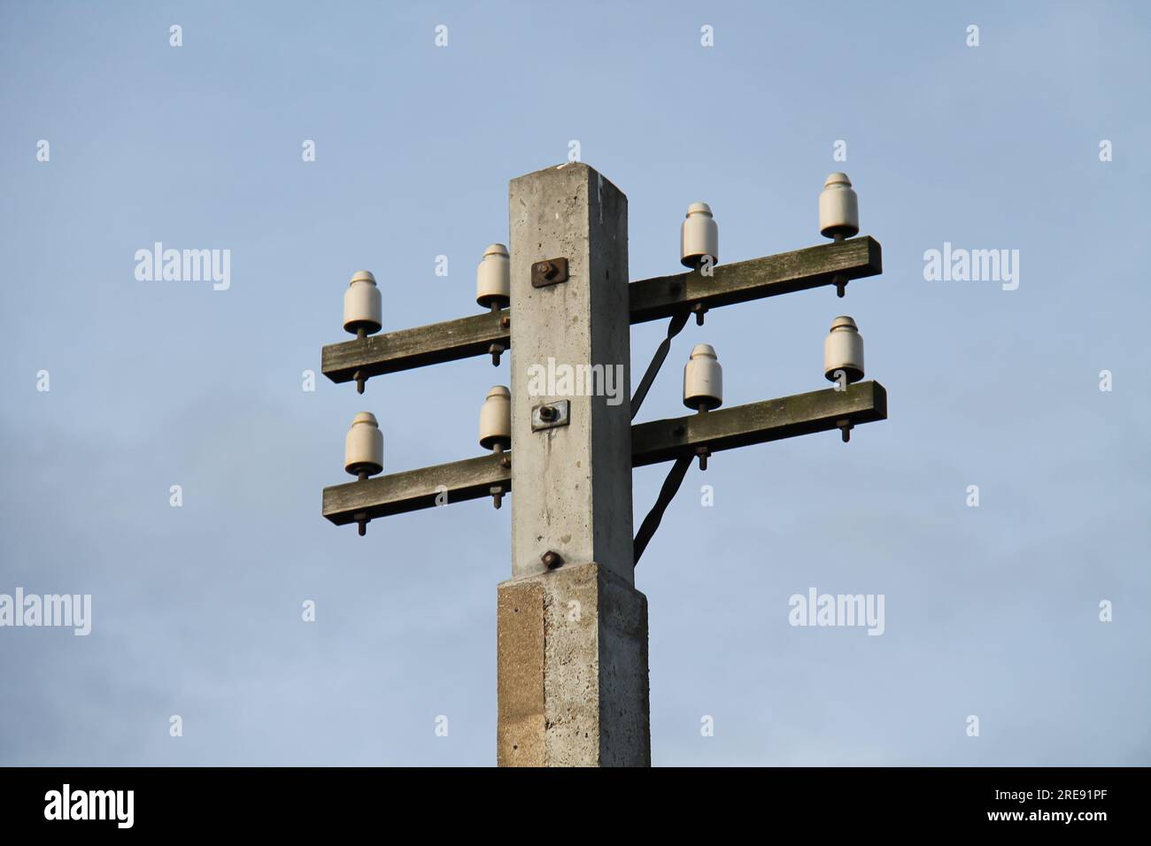 Wood wooden insulators hi-res stock photography and images - Alamy