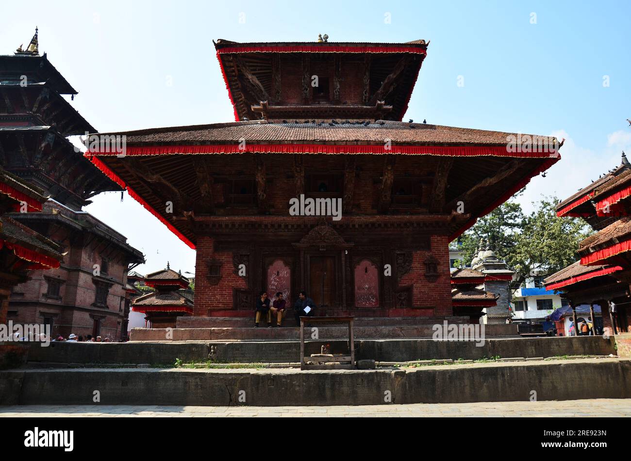 Jagannath hindu temple pagoda for nepali people and foreign travelers ...