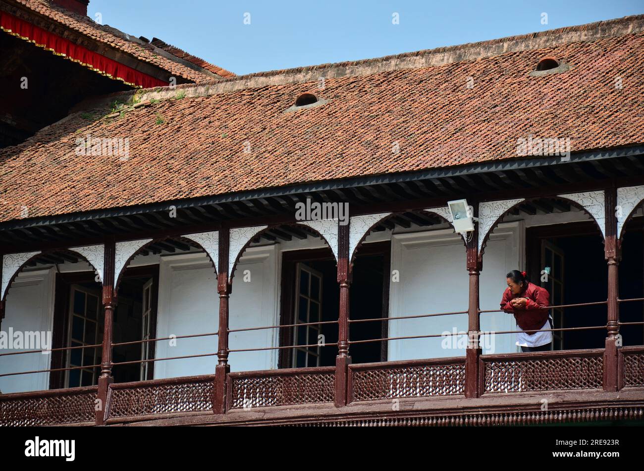 Ancient nepalese architecture building and antique old ruins nepali ...