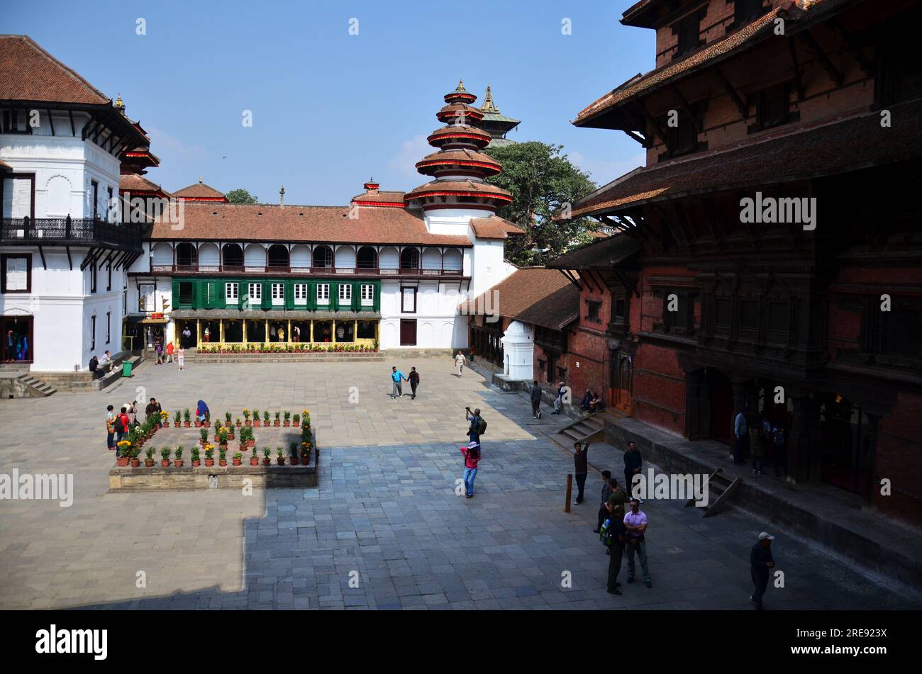 Ancient nepalese architecture building and antique old ruins nepali ...