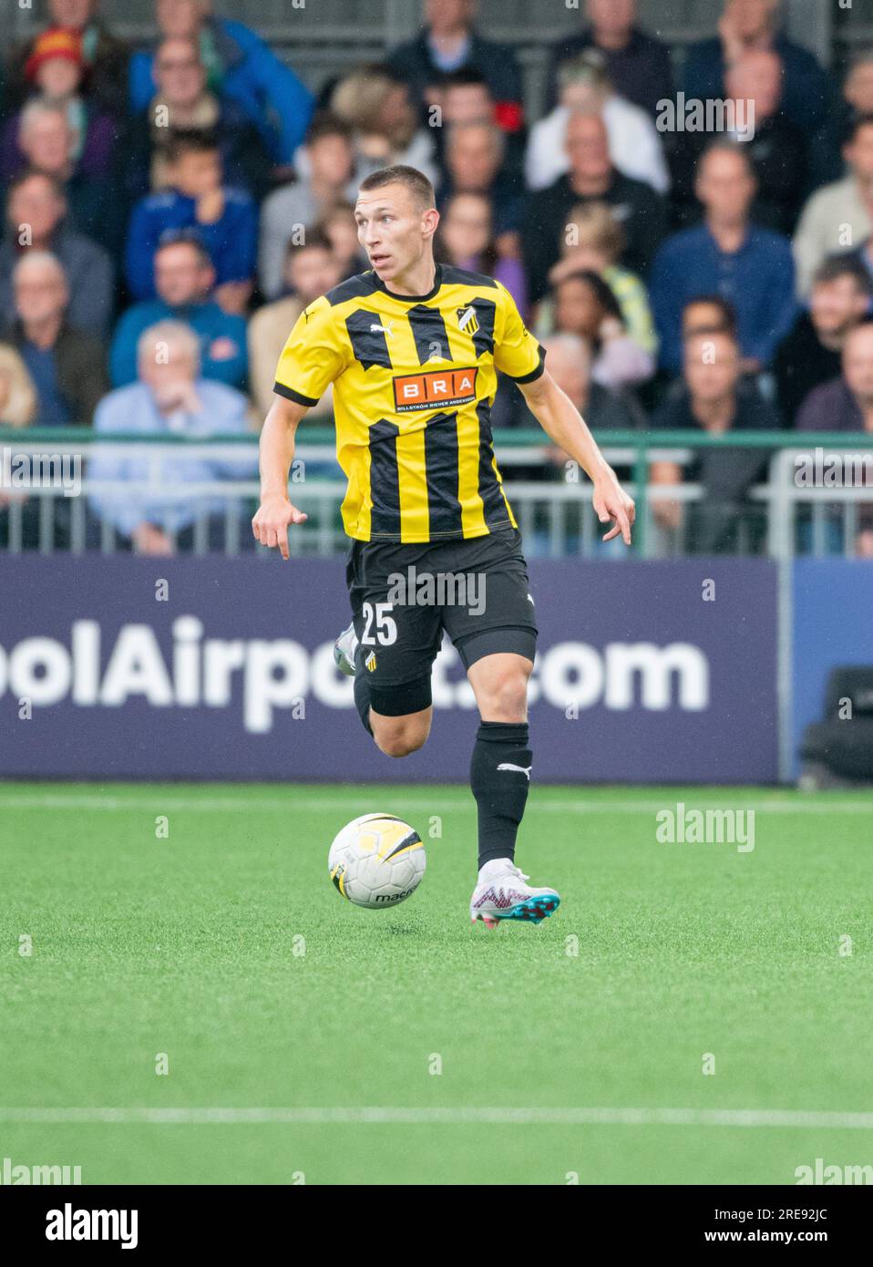 Park Hall, Oswestry, Shropshire, England, 18th July 2023. BK Häcken's ...