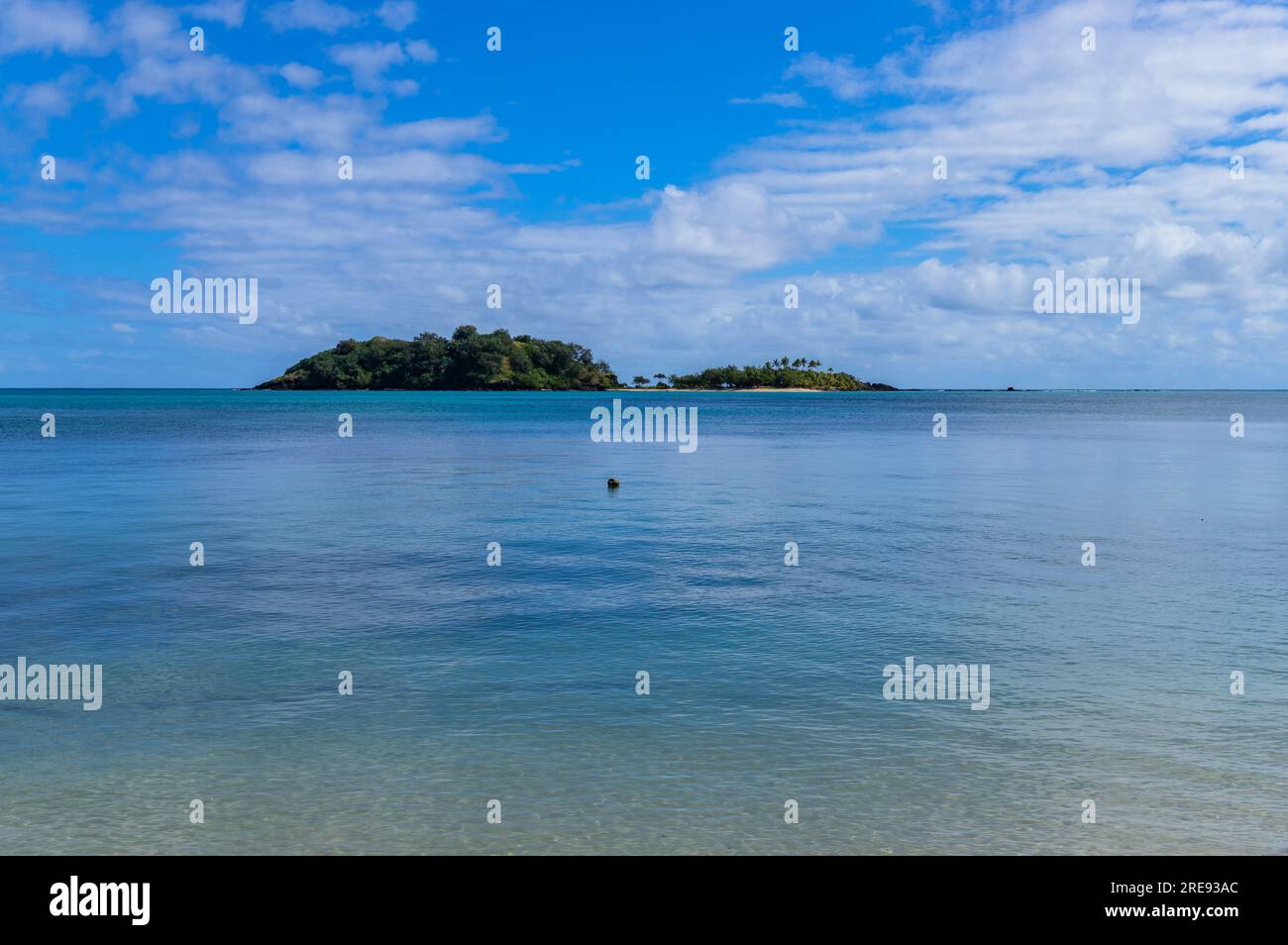 Small island near Nacula, Fiji, South Pacific Stock Photo - Alamy
