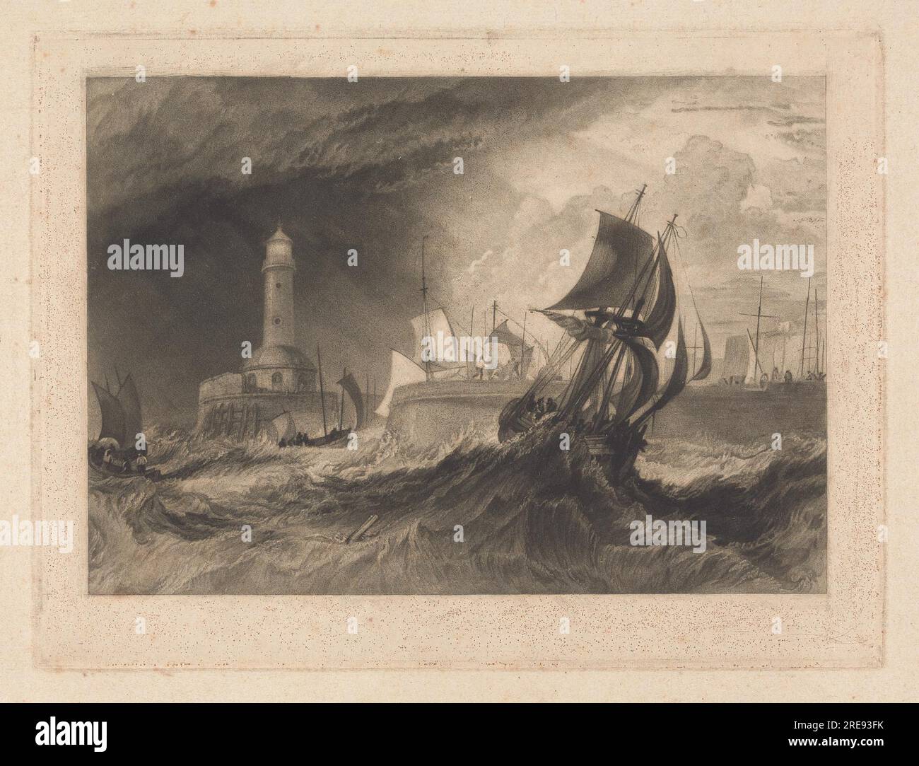 Ramsgate between 1826 and 1828 by Thomas Goff Lupton Stock Photo - Alamy