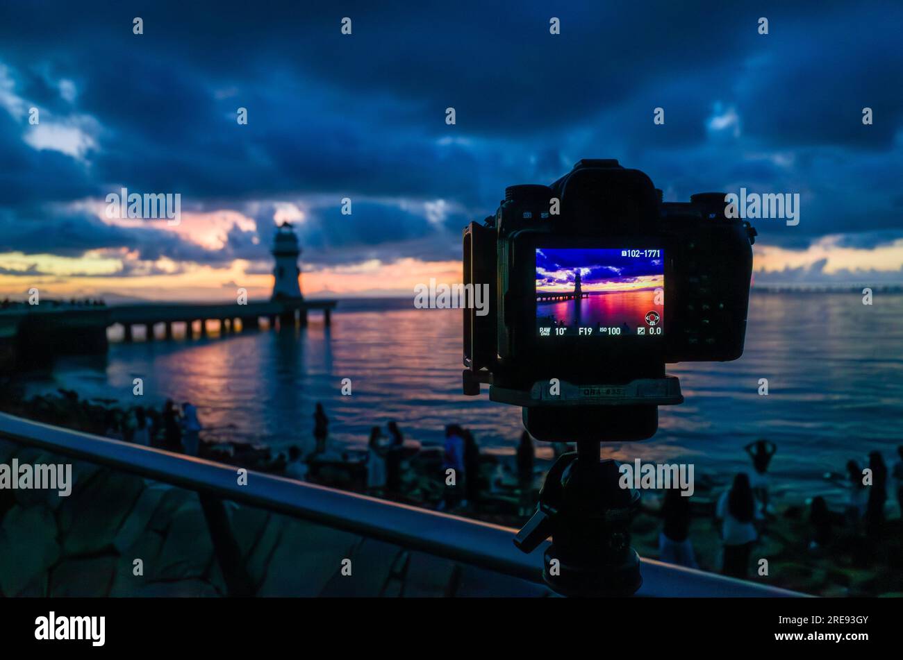 Landscape photography magic hour Stock Photo - Alamy