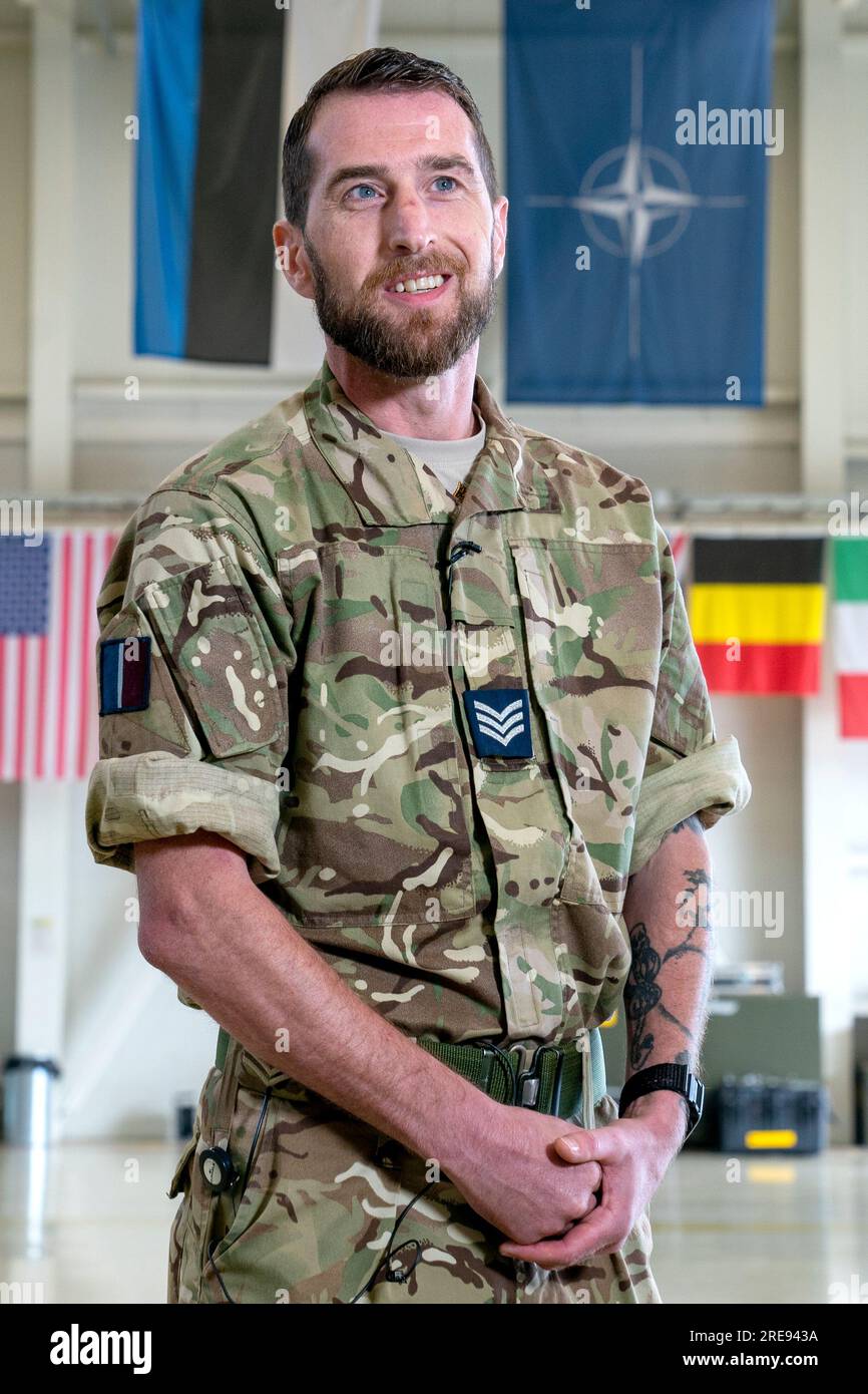 Unit Movement Officer Sergeant Liam Maitland, who is deployed with the ...