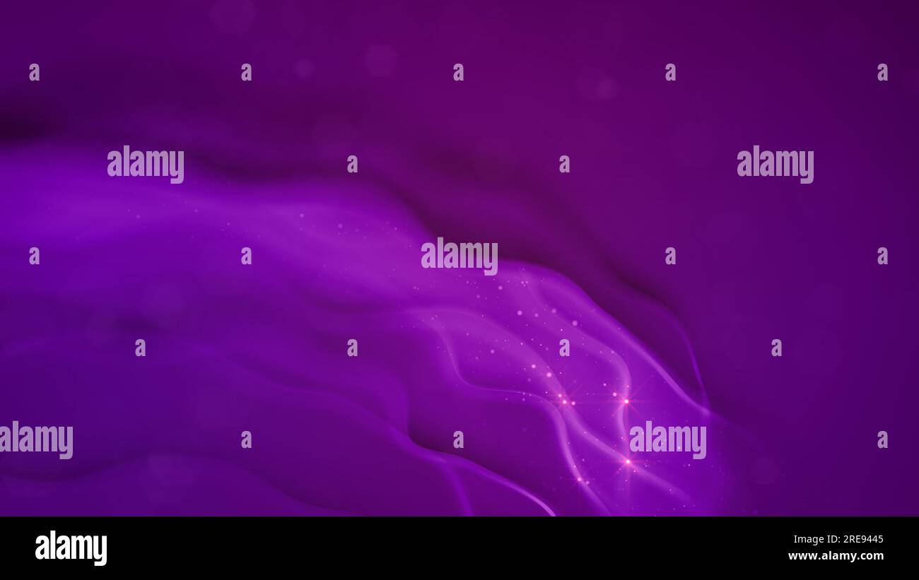 lighting pink - blue displaced volumetric forms - abstract 3D ...