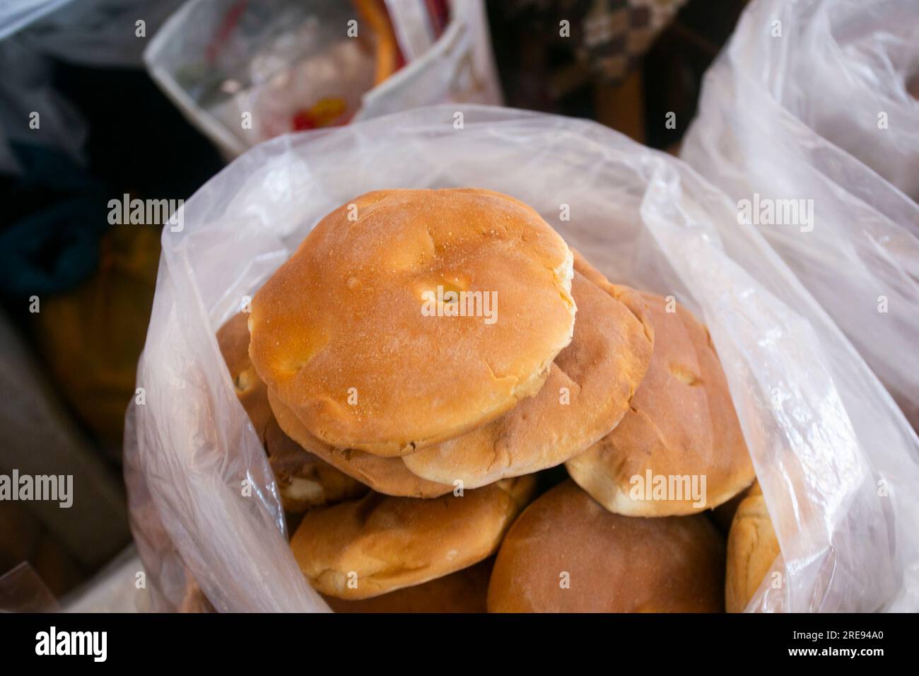 Traditional bread in Cusco city in Peru Stock Photo - Alamy