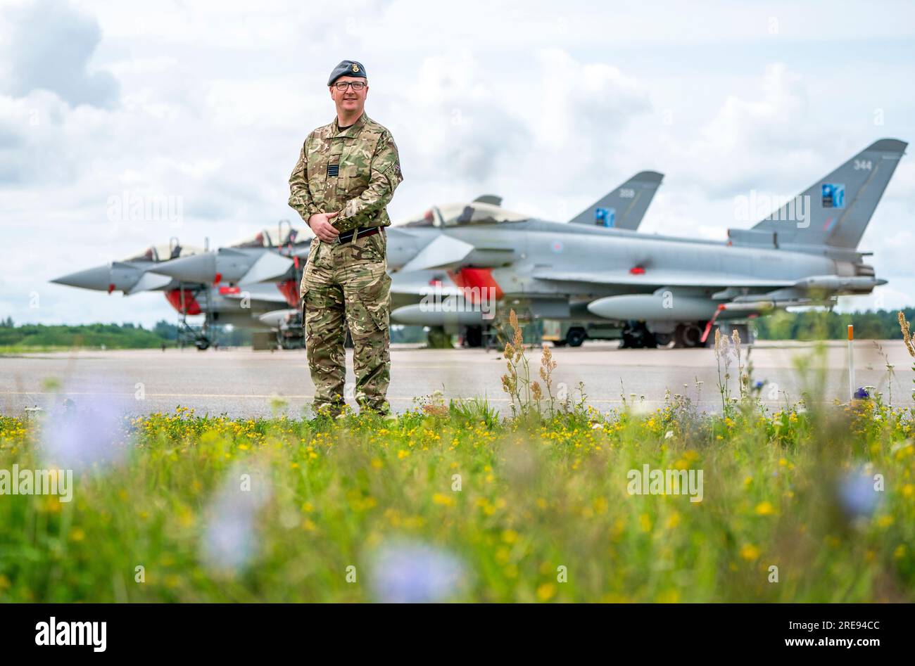 Wing Commander Scott McColl, from Lismore, who is deployed with the ...