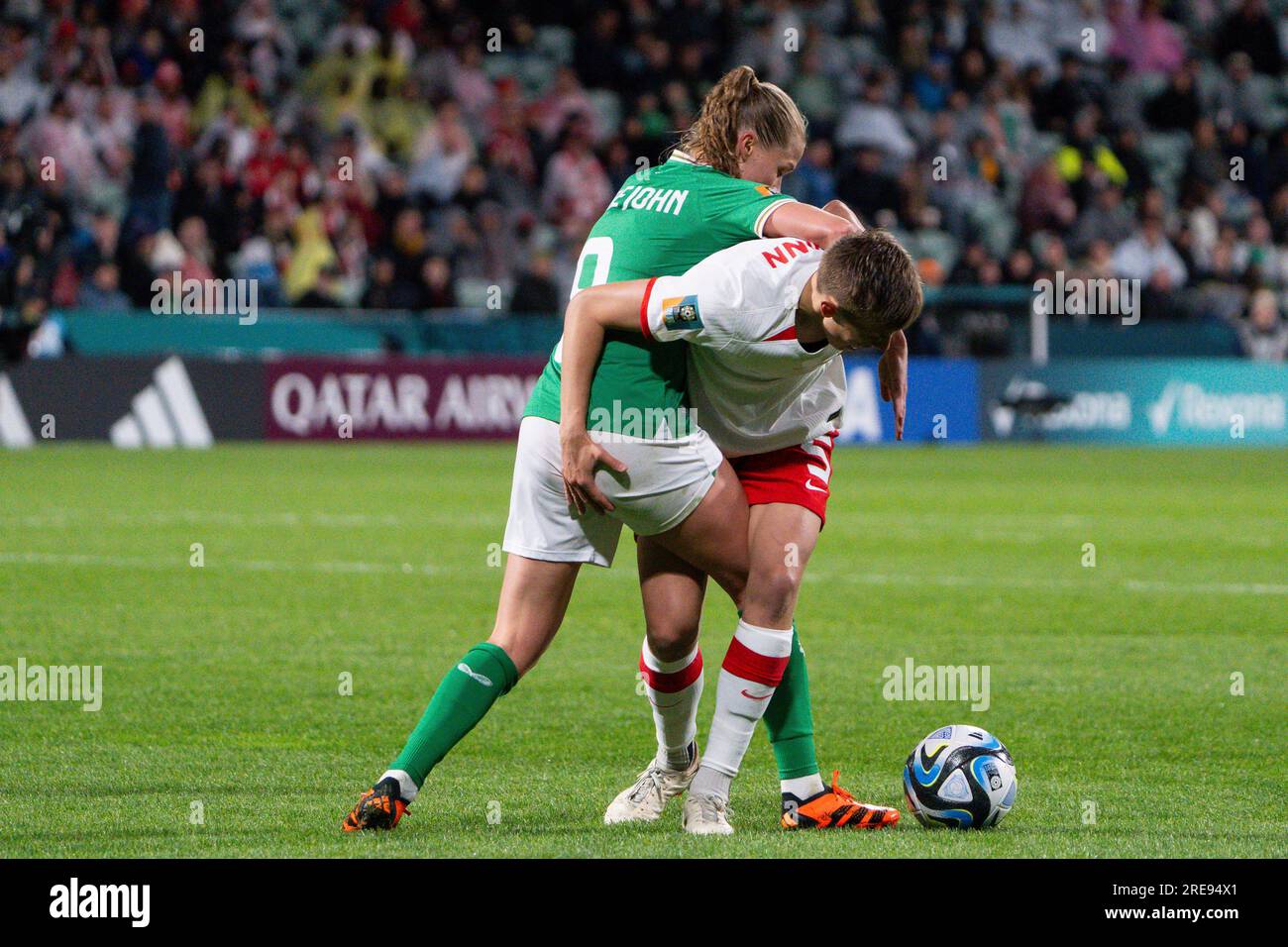 Canada’s Quinn and Republic of Ireland's Ruesha Littlejohn during the ... Canada’s Quinn and Republic of Ireland's Ruesha Littlejohn during the ...