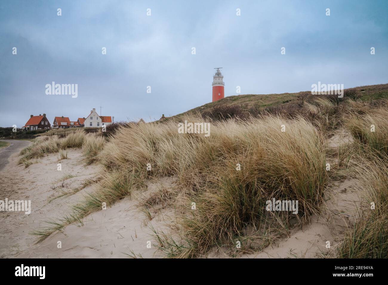 Lighthouse on the beach Stock Photo - Alamy
