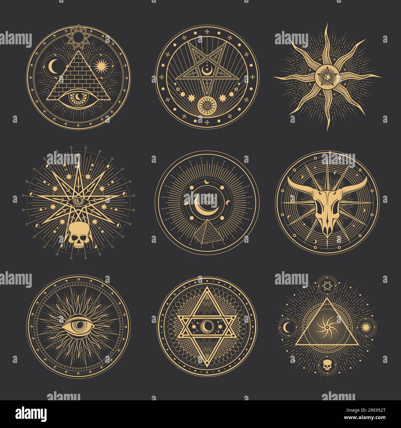 Heptagram tattoo - Bronctattooaus.com