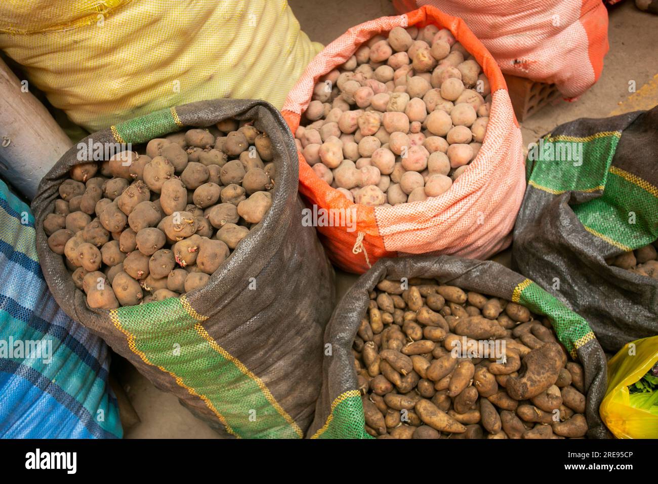 Potato market peru hi-res stock photography and images - Alamy