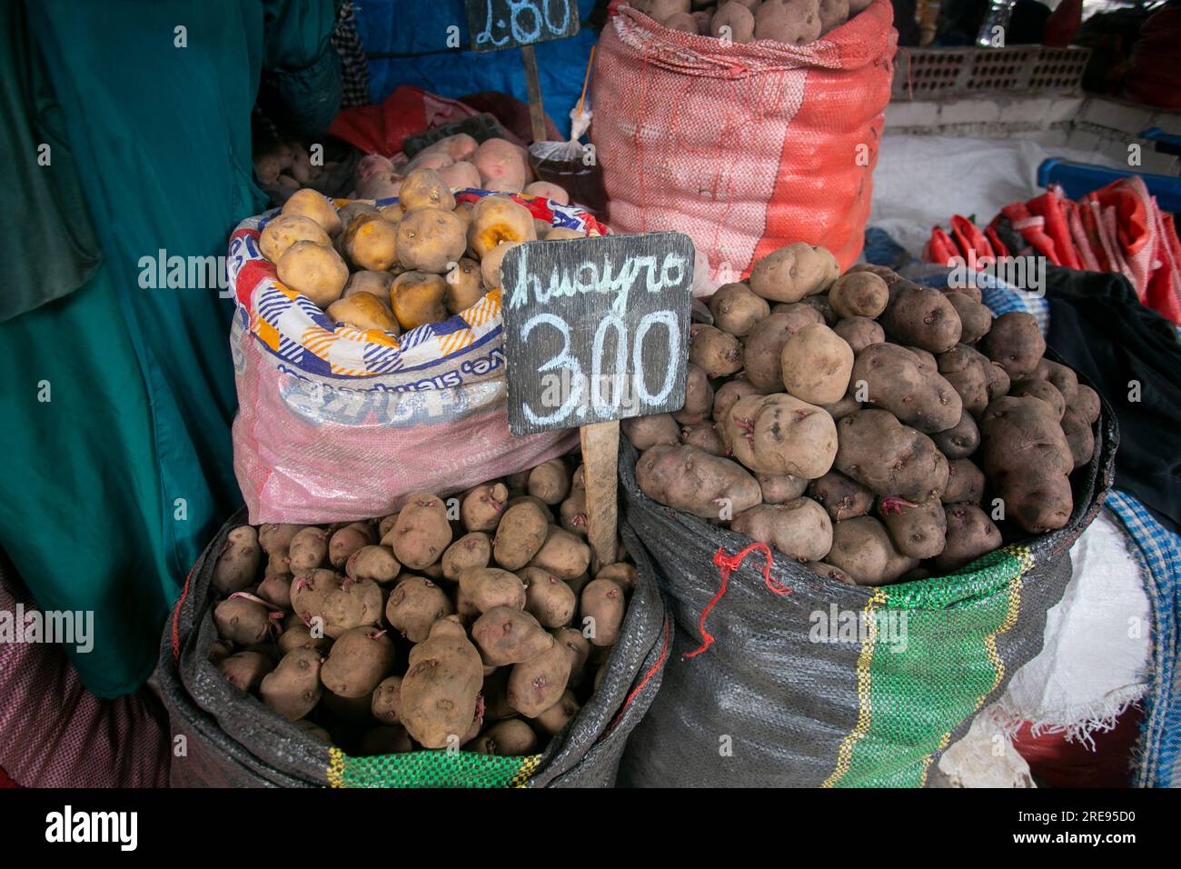 Peruvian purple potatoes hi-res stock photography and images - Alamy