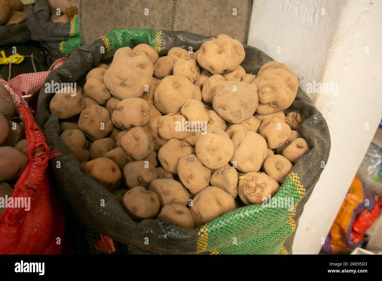 Potato market peru hi-res stock photography and images - Alamy