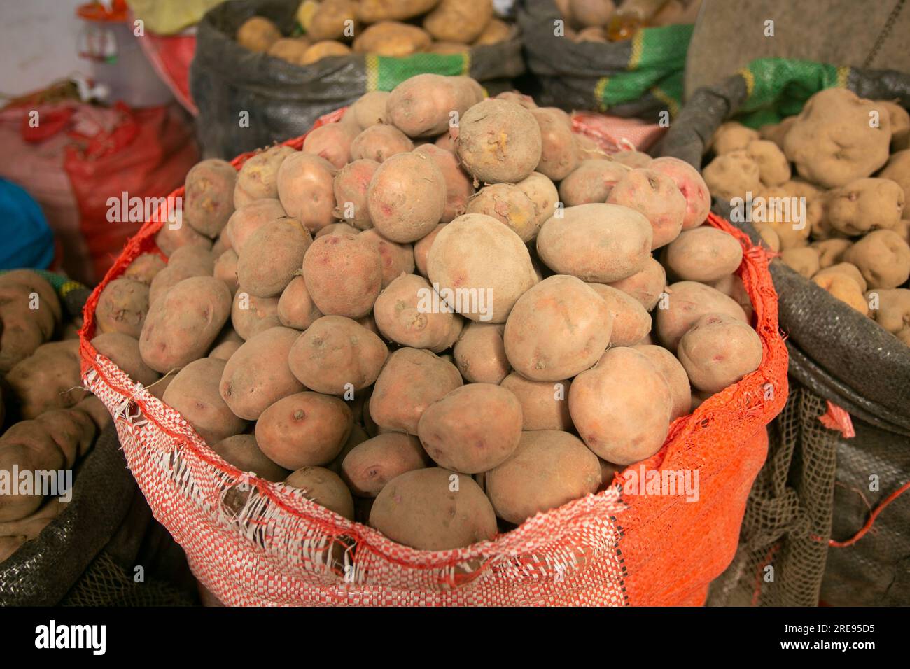 Peruvian purple potatoes hi-res stock photography and images - Alamy