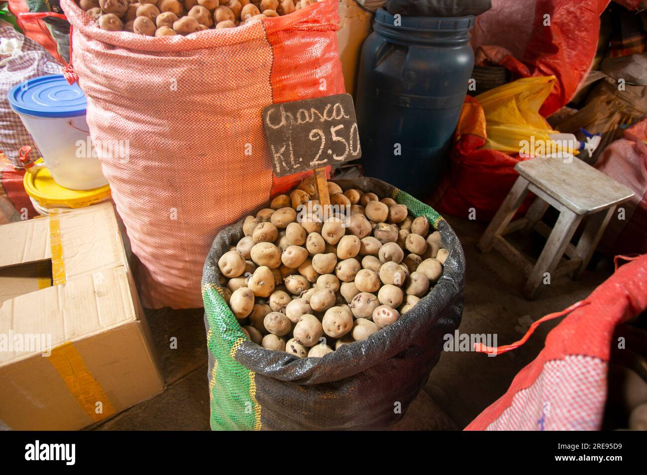 Potato market peru hi-res stock photography and images - Alamy