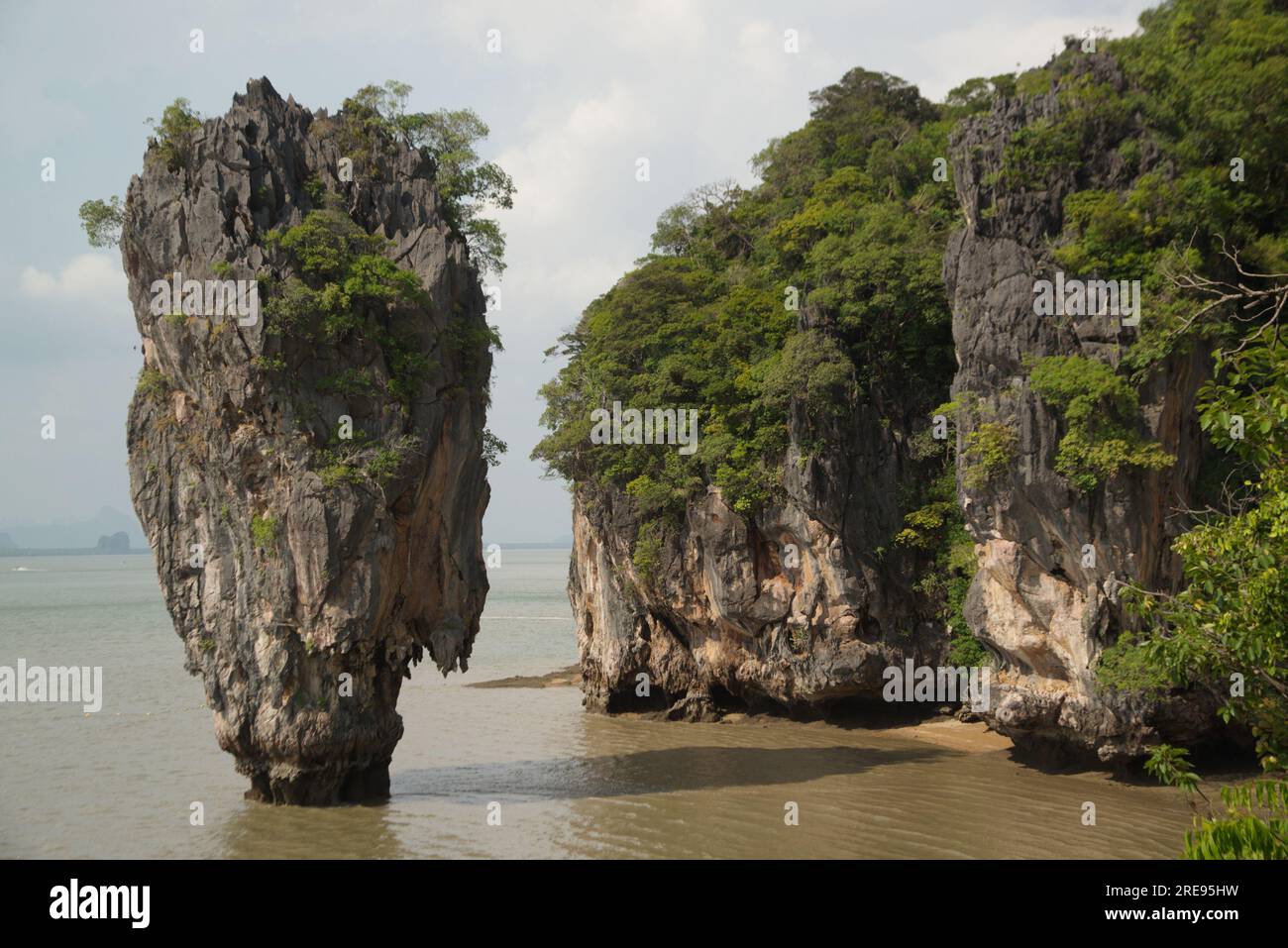 Koh Tapu orJames Bond Island in Thailand. Travel to the warm Andaman ...