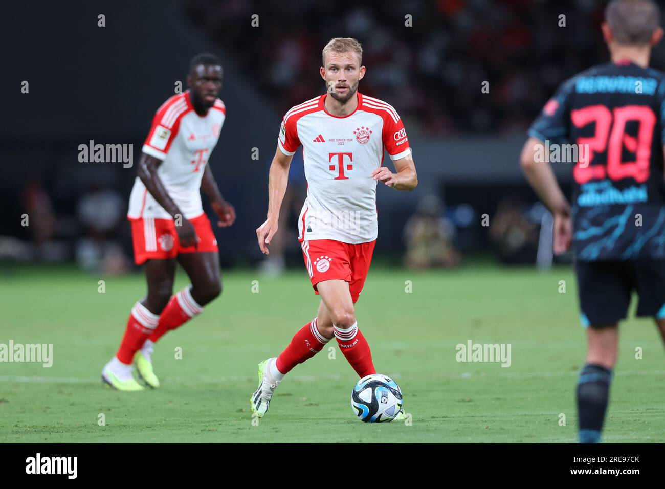National Stadium, Tokyo, Japan. 26th July, 2023. Konrad Laimer (Bayern ...
