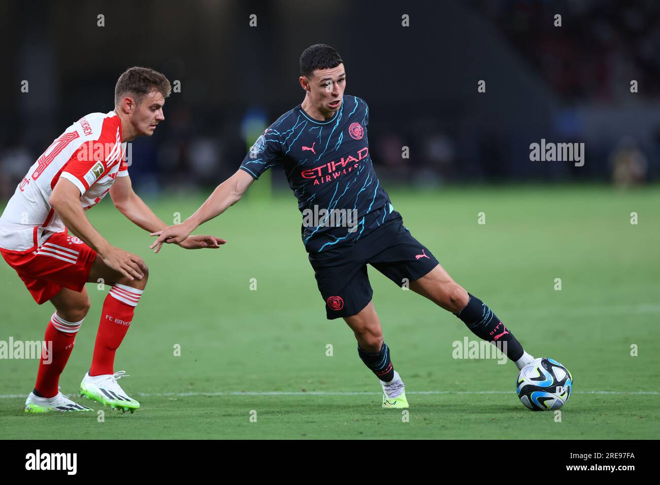 National Stadium, Tokyo, Japan. 26th July, 2023. Phil Foden (Manchester ...