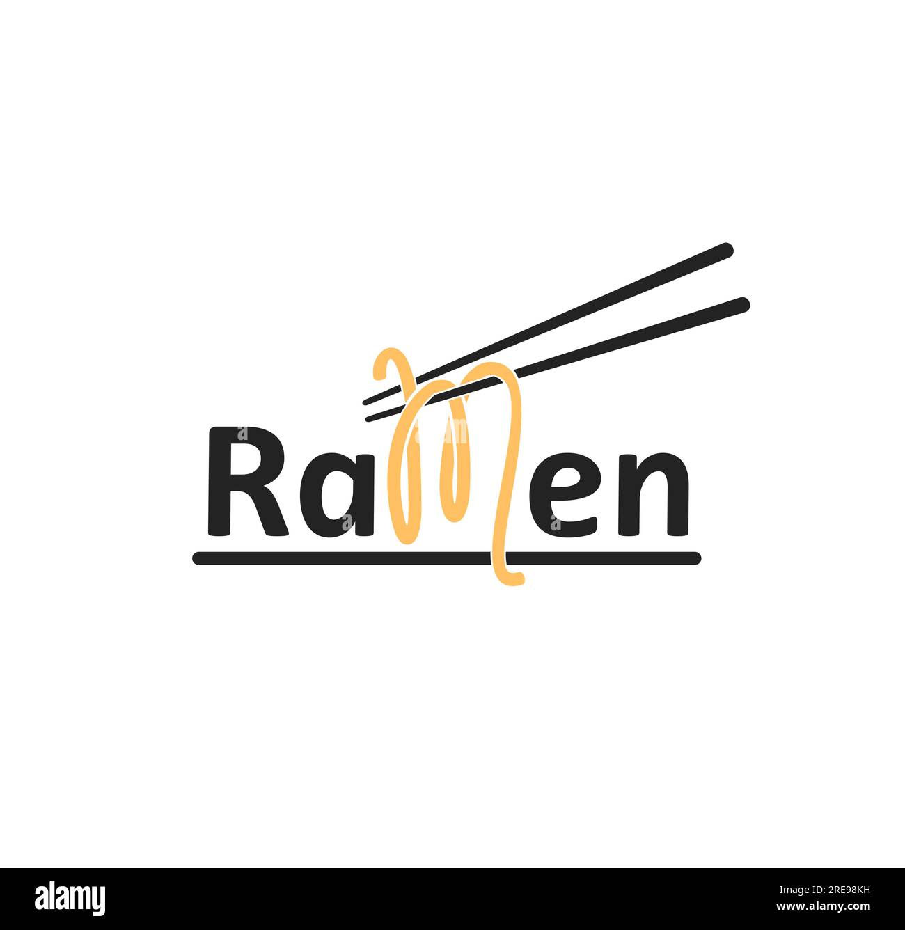 Noodle bar sign Cut Out Stock Images & Pictures - Alamy