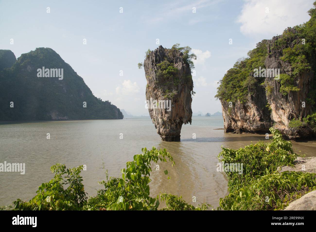 Koh Tapu orJames Bond Island in Thailand. Travel to the warm Andaman ...