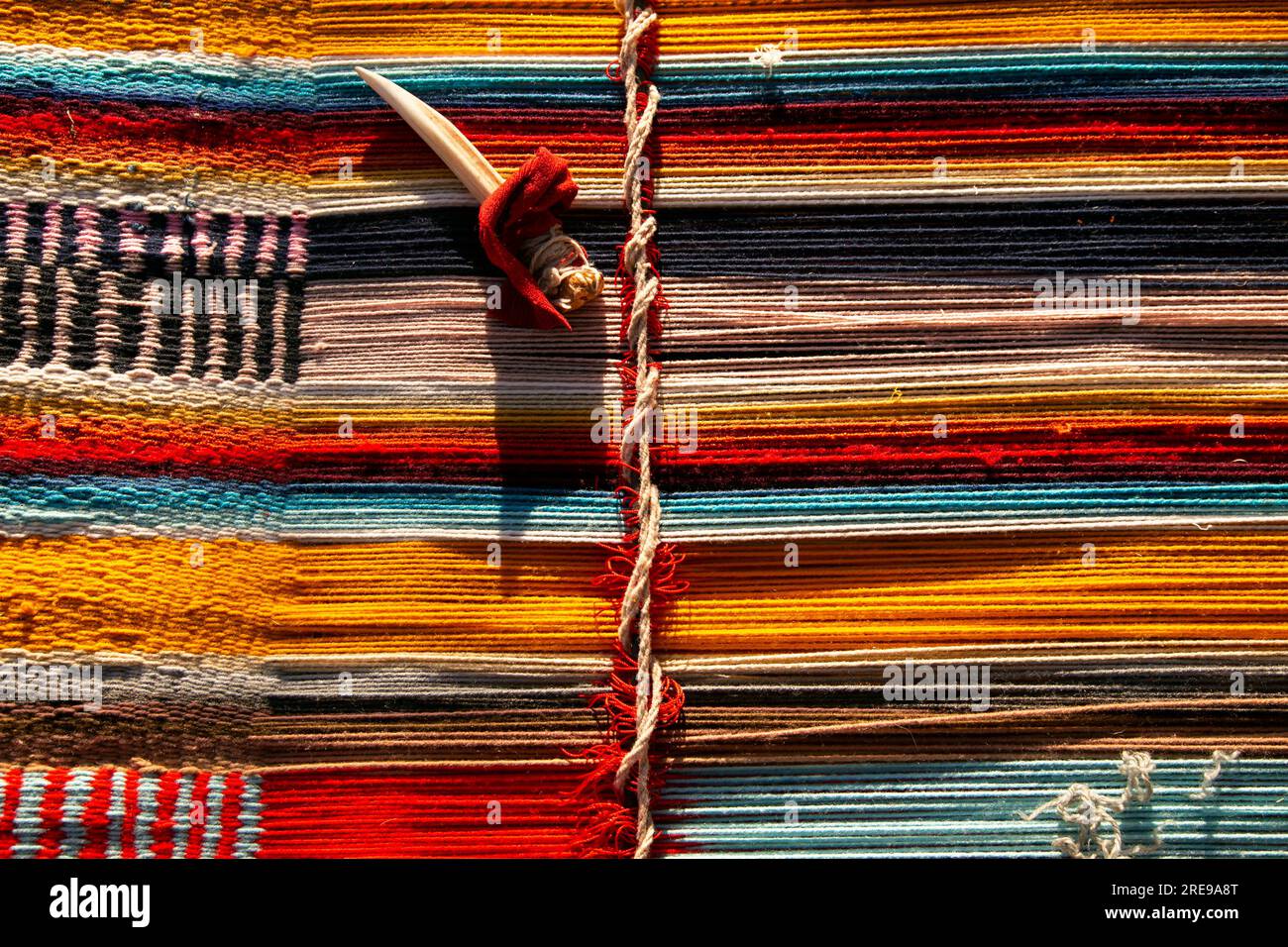 Material for the production of textile crafts in an indigenous ...