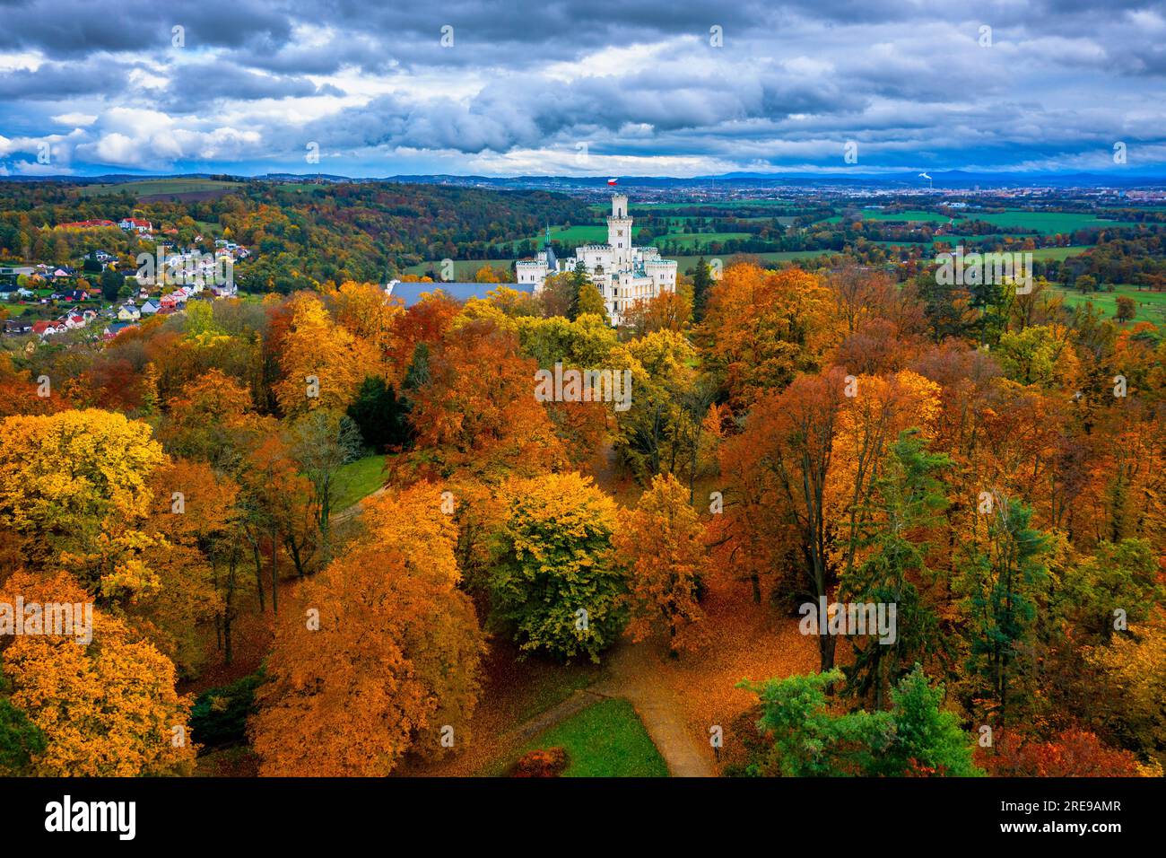 Castle Hluboka nad Vltavou is one of the most beautiful castles in ...