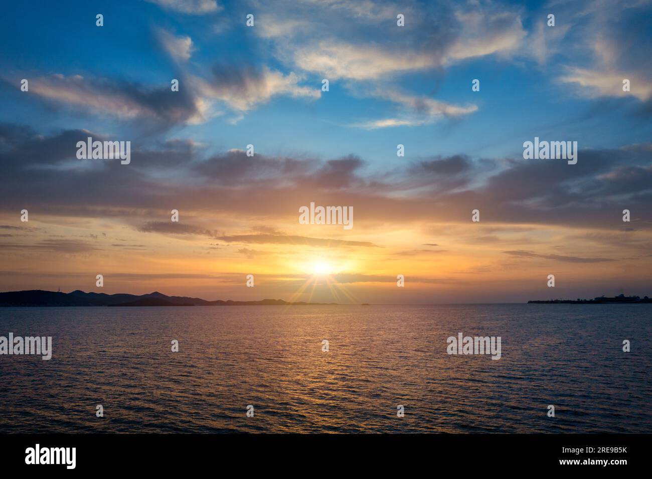 Drone over landscape adriatic sea hi-res stock photography and images ...