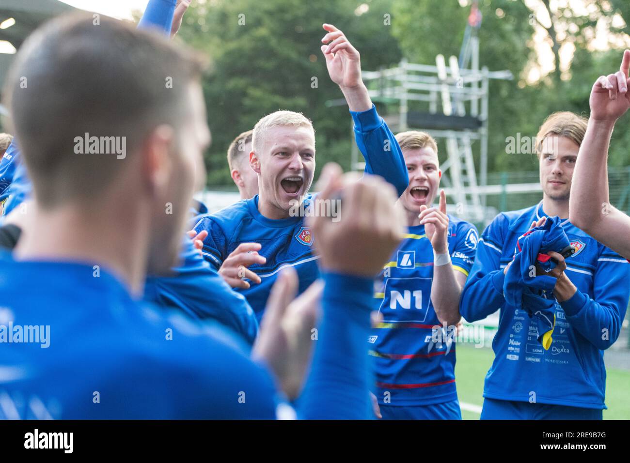 Park Hall, Oswestry, Shropshire, England, 20th July 2023. KA Akureyri ...