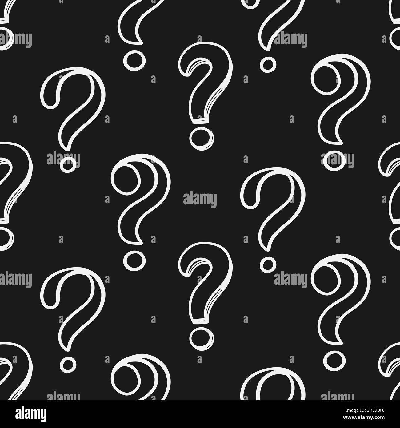 Question Marks Seamless Pattern Background FAQ Stock Vector Image & Art ...