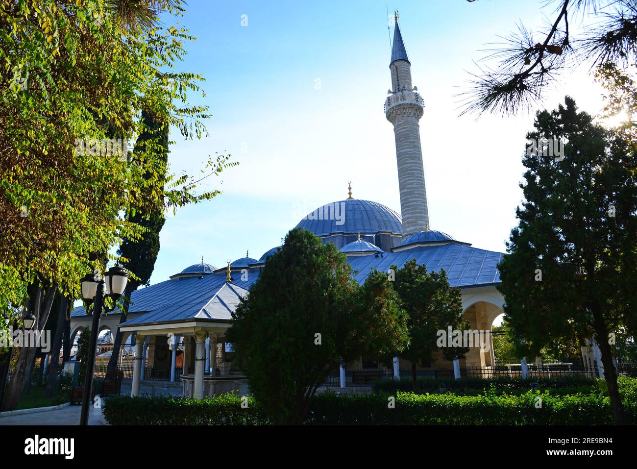 Rustem Pasha Mosque, located in Tekirdag, Turkey, was built in the 16th ...