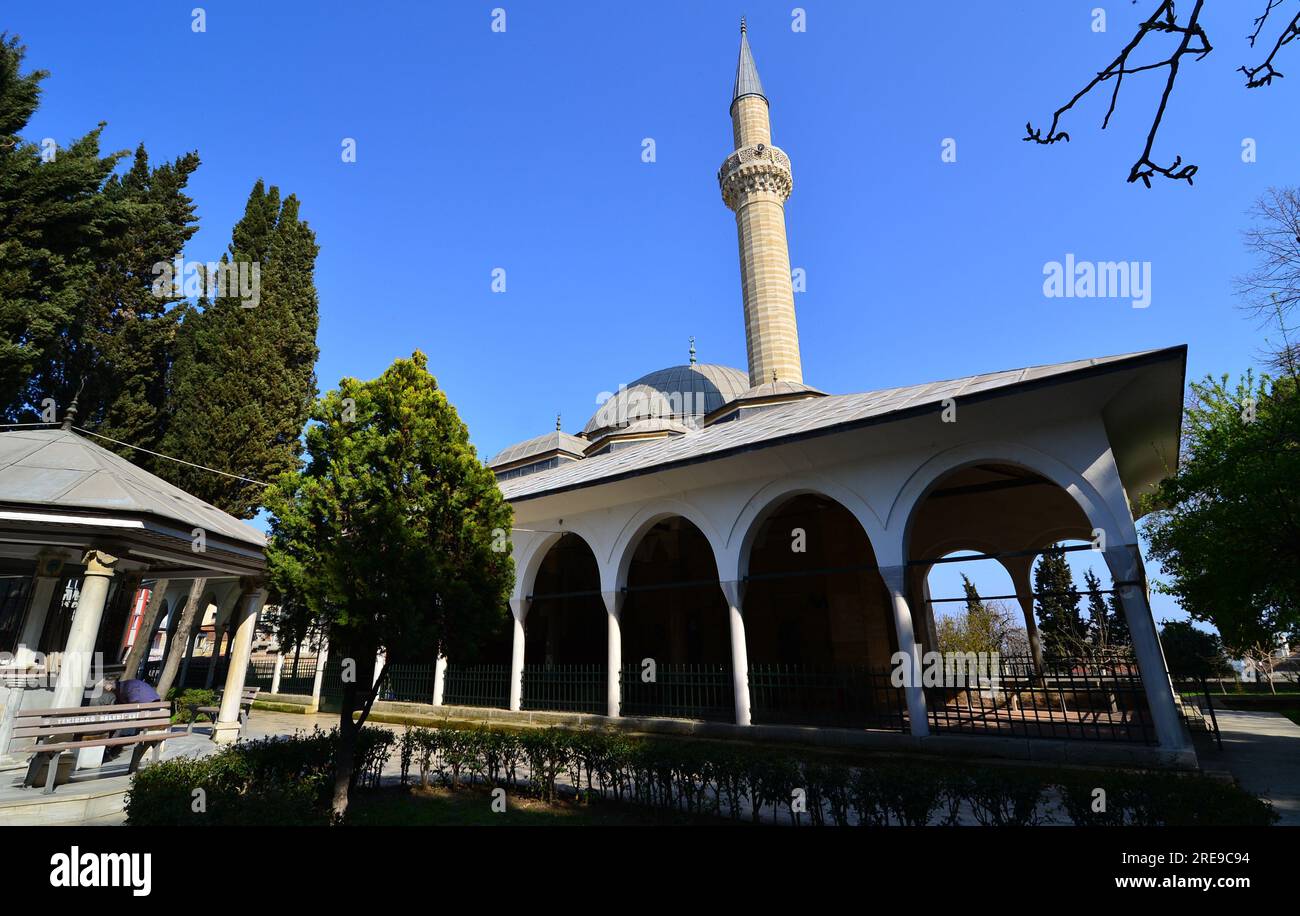 Rustem Pasha Mosque, located in Tekirdag, Turkey, was built in the 16th ...
