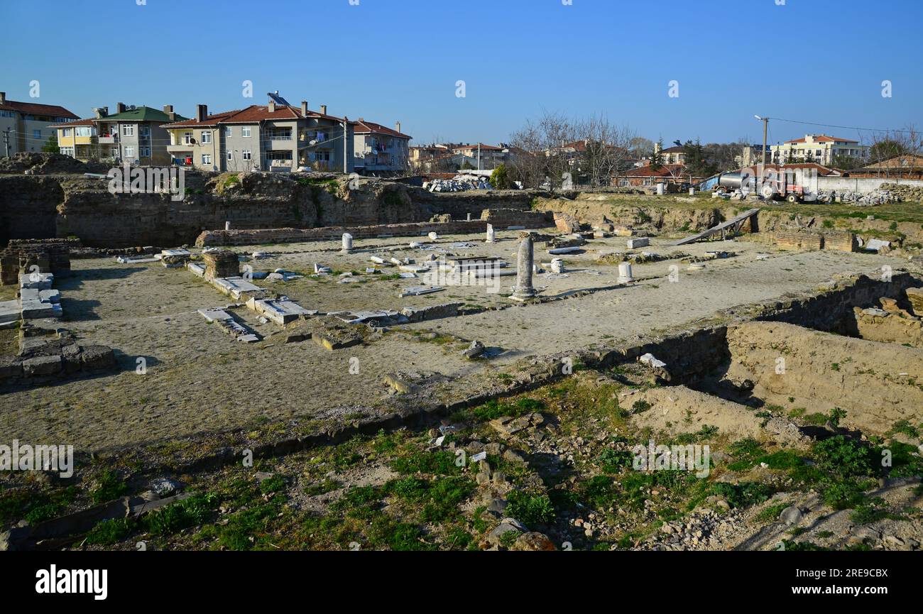 Perinthos Ancient City is in Marmara Ereglisi, Turkey Stock Photo - Alamy