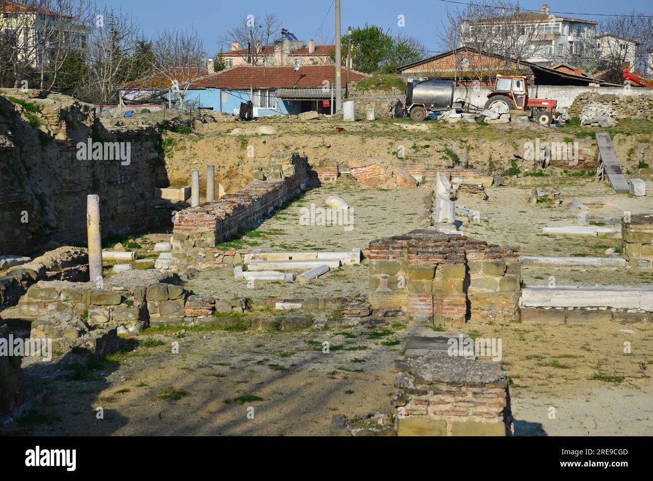 Perinthos Ancient City is in Marmara Ereglisi, Turkey Stock Photo - Alamy
