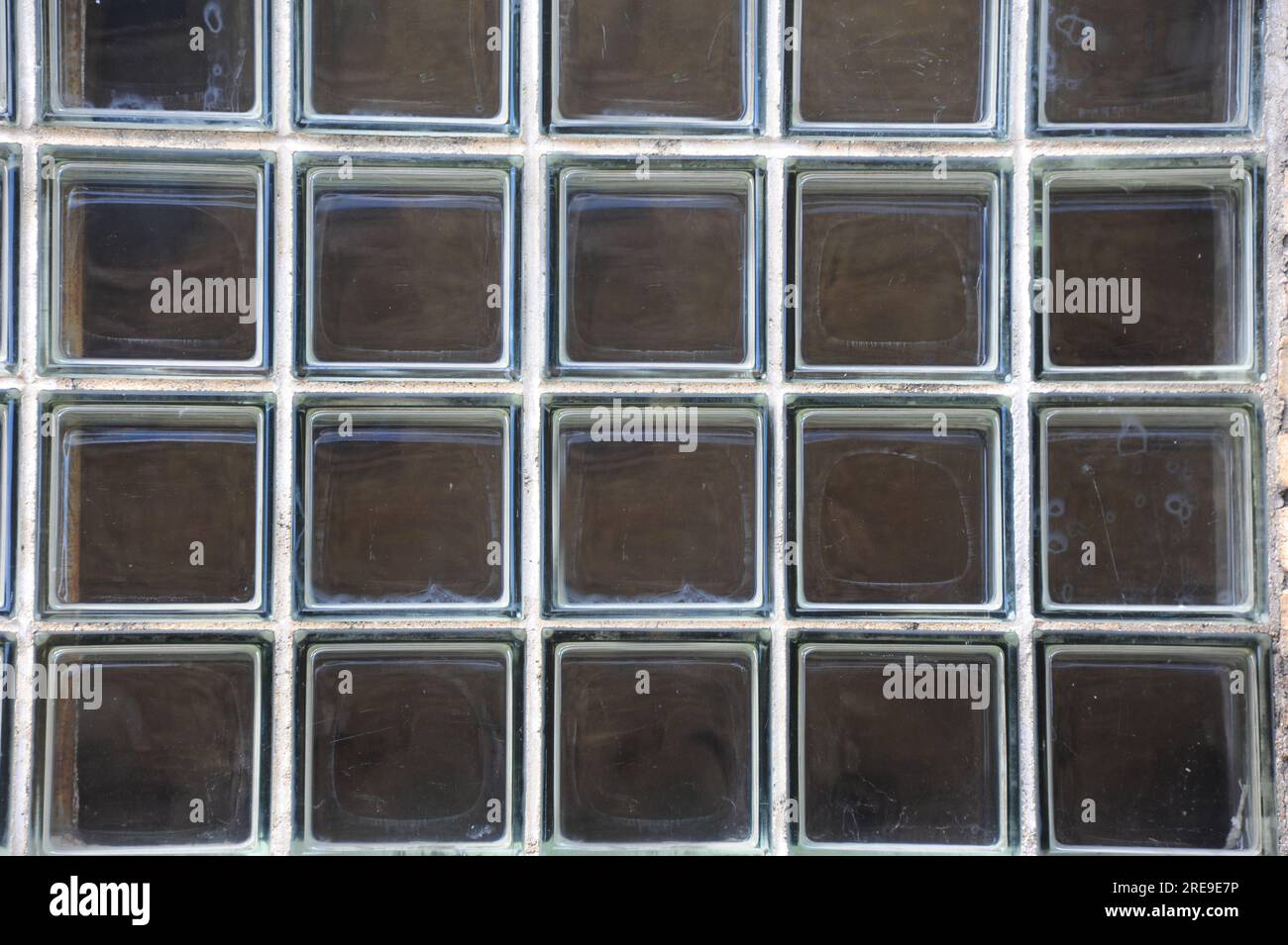 Background image shows large window composed of individual squares of ...