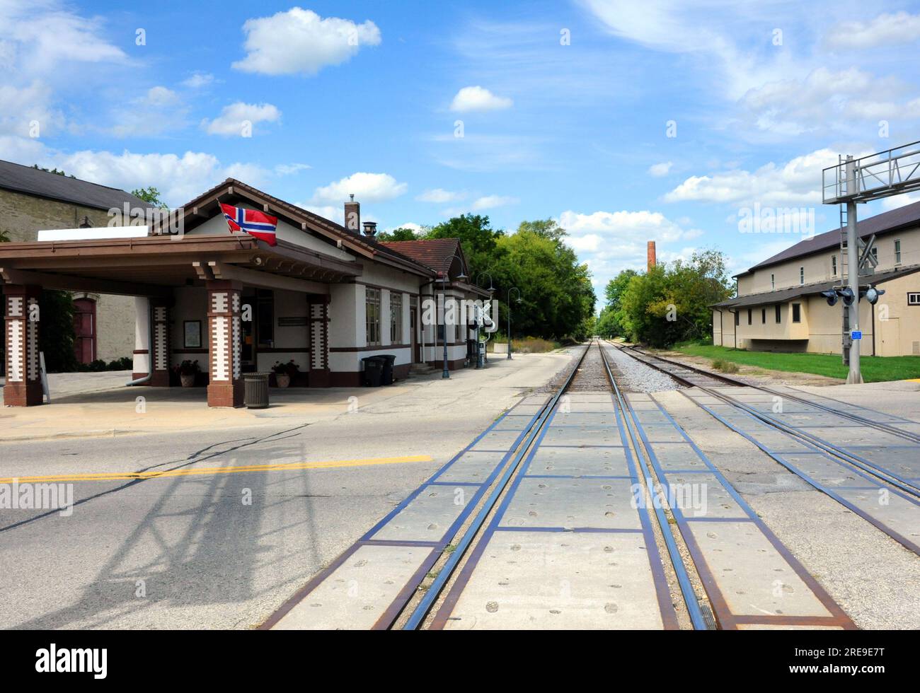 Disappearing train hi-res stock photography and images - Alamy
