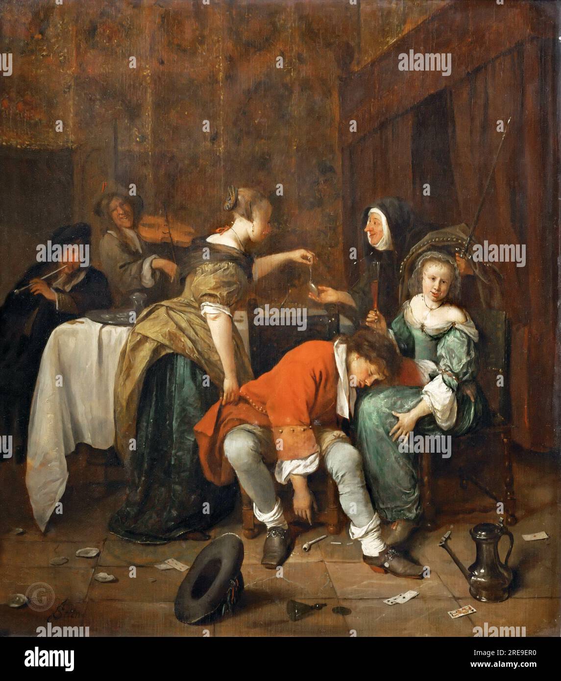 Jan steen paintings hi-res stock photography and images - Alamy