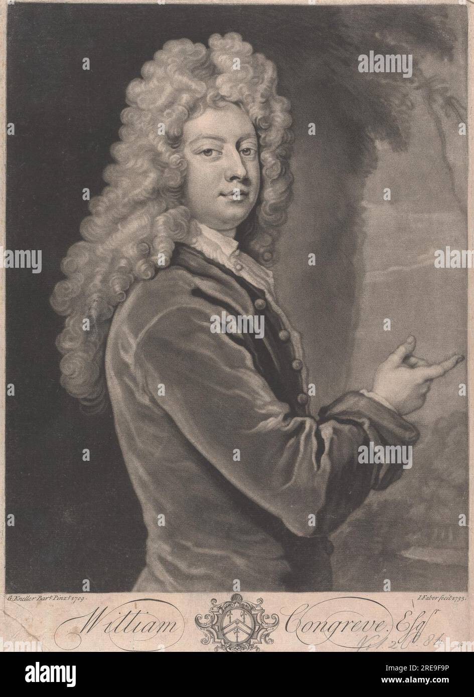 William congreve hi-res stock photography and images - Alamy