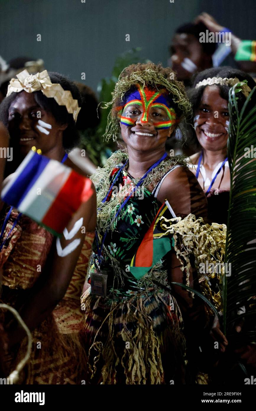 Traditional attire vanuatu hi-res stock photography and images - Alamy